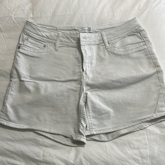 Shorts | Seven White Short Shorts | Poshmark